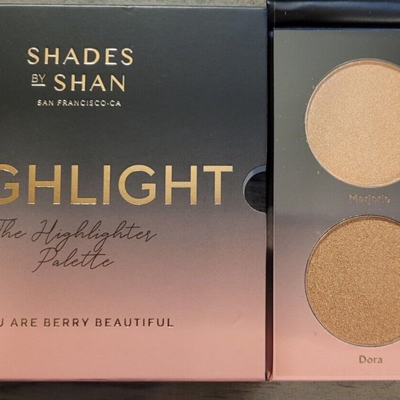 Shades By Shan | Makeup | Highlight Palette Shades By Shan You Are ...